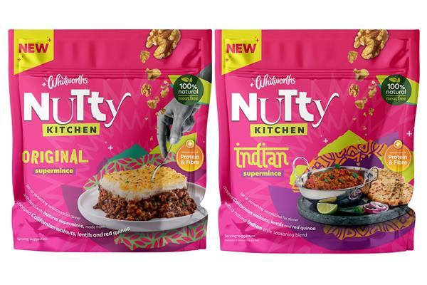 Whitworths enters meat alternatives with walnut mince | The Grocer