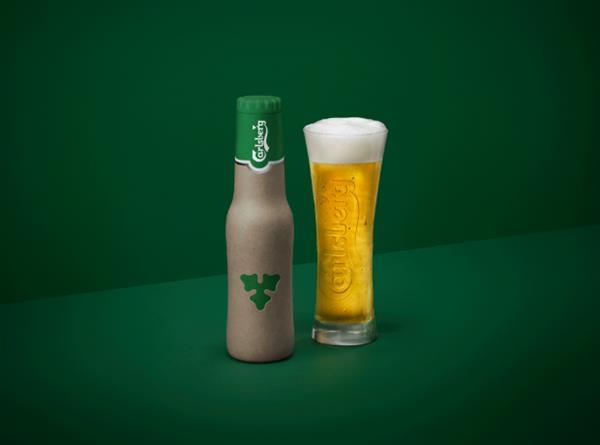 Carlsberg Unveils Prototype Of Green Fibre Bottle News The Grocer