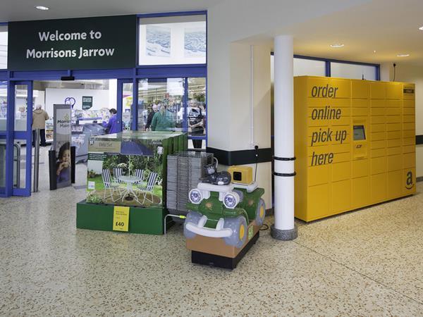 Morrisons to add hundreds of Amazon lockers to stores | News | The Grocer