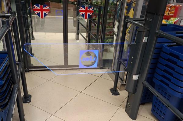 Lidl adds gates that could support checkout-free shopping | The Grocer