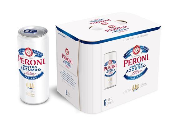 Peroni makes debut in cans with slimline launch | News | The Grocer