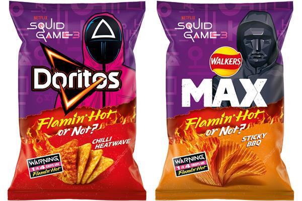 PepsiCo partners Squid Game on 'Flamin' Hot or Not?' packs | The Grocer
