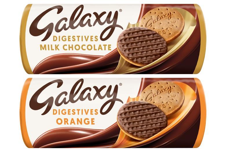 Galaxy takes on McVitie’s with duo of chocolate digestive biscuits ...