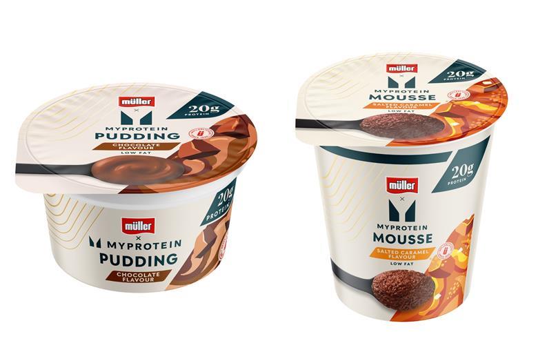 Müller Yogurt & Desserts launches range in collaboration with Myprotein ...