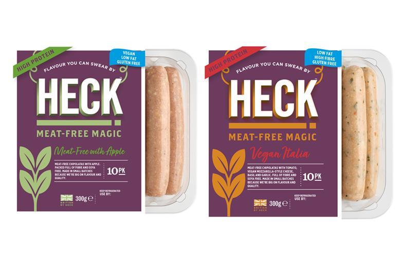 Heck expands vegan range with new sausage lines and plans oat drink ...