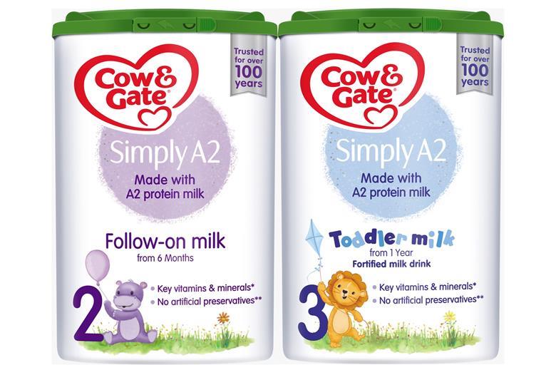 Cow & Gate launches baby formula made with A2 protein milk | News | The ...