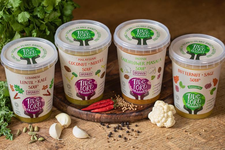 Tideford Organics unveils new soup range with updated packaging | News ...