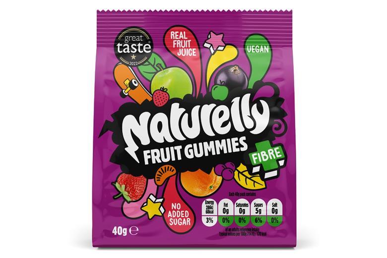 Naturelly enters confectionery with non-HFSS mixed fruit gummies | News ...