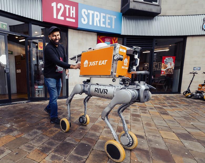 Just Eat launches robo-dog delivery trial in UK | The Grocer