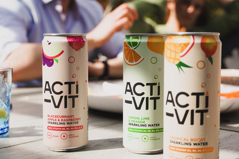 Actiph launches vitamin sparkling water drinks brand Acti-Vit | News | The Grocer