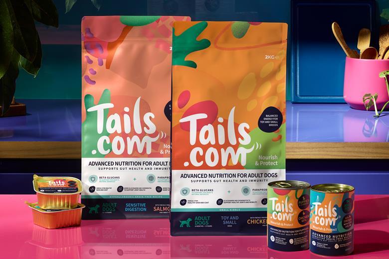 Tails.com makes in-store debut with dogfood launch into Sainsbury’s ...