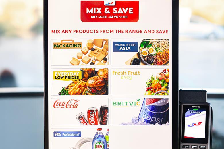 JJ Foodservice introduces deal-enabling self-service kiosks | News | The Grocer