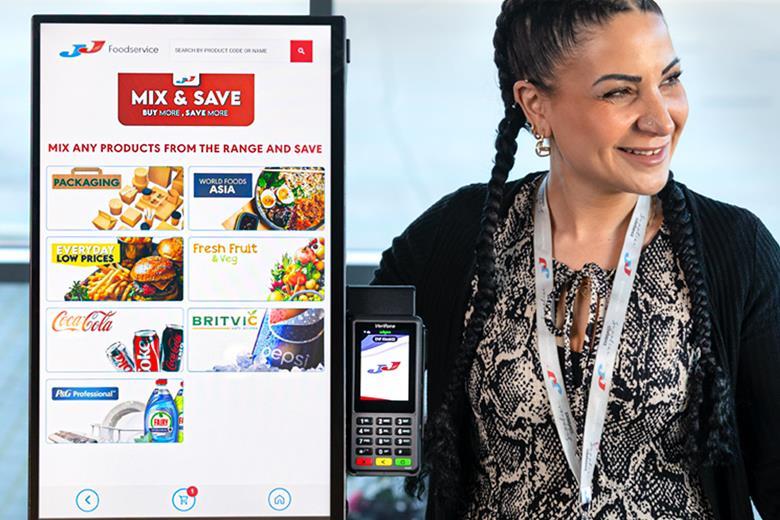JJ Foodservice introduces deal-enabling self-service kiosks | News | The Grocer
