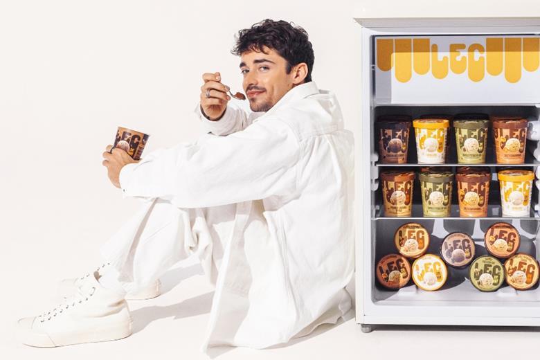 Charles Leclerc ice cream brand Lec launches on Gopuff | The Grocer