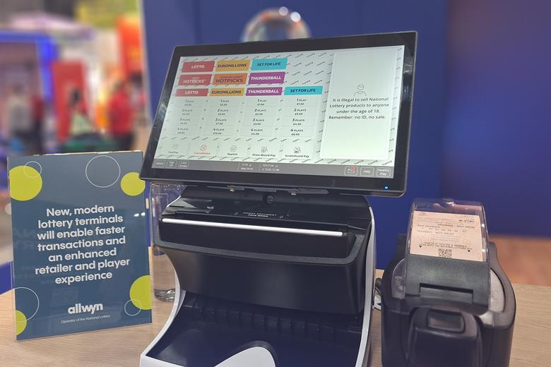 Allwyn rolling out 30,000 new National Lottery terminals | The Grocer