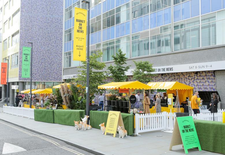 Selfridges opens outdoor market behind Oxford Street store | News | The ...