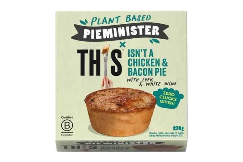 Pieminister and This team up on plant-based pie | News | The Grocer