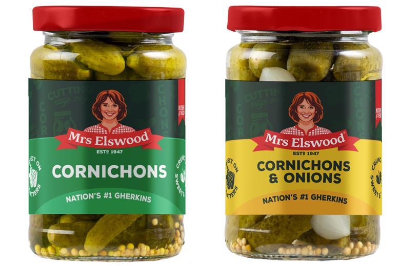 Gherkin brand Mrs Elswood goes ‘modern’ with cornichons duo | The Grocer