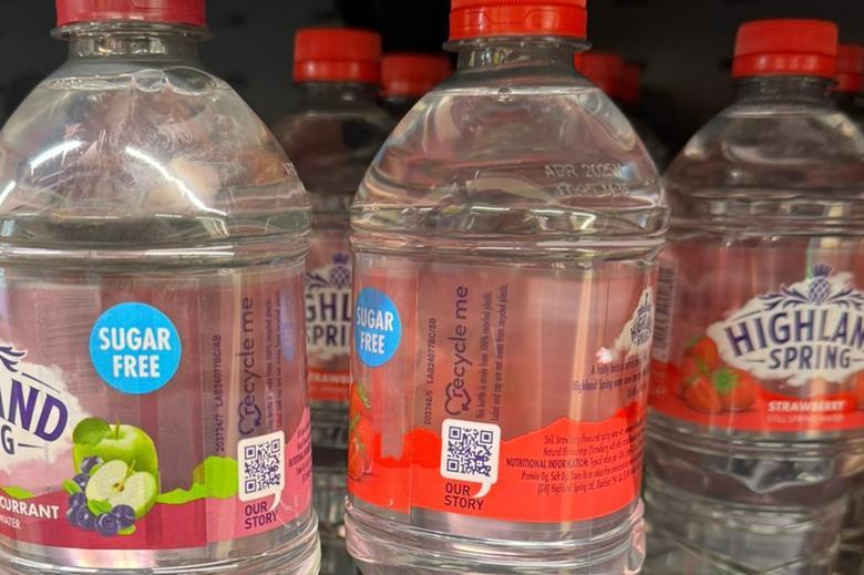 Tesco and Highland Spring trial QR codes to tackle plastic | The Grocer