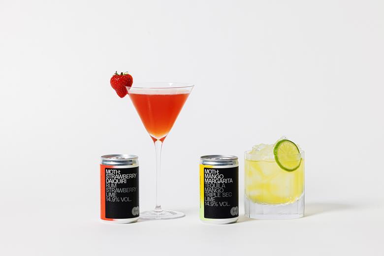 Moth adds Mango Margarita & Strawberry Daiquiri to RTD lineup | The Grocer