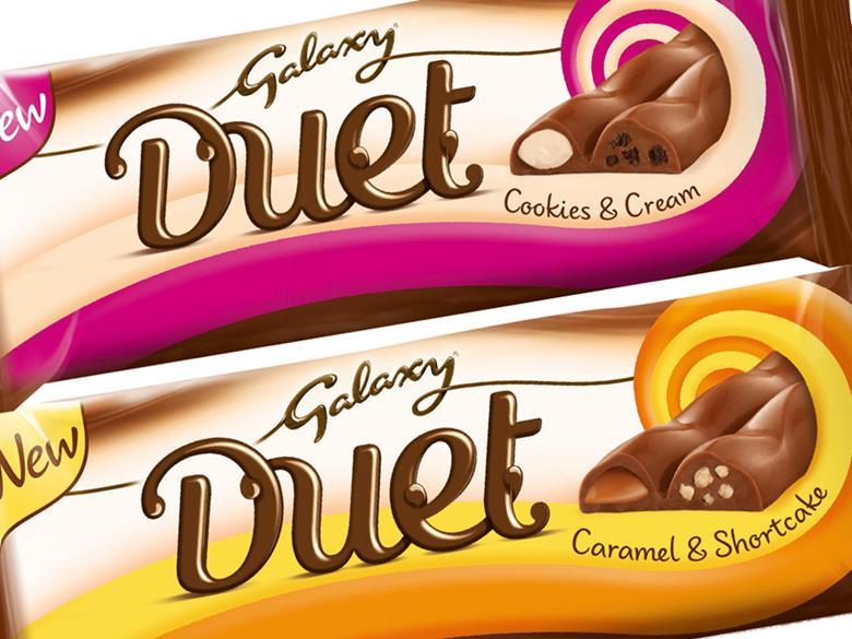 Galaxy kicks off challenger brand status with Duet bars | News | The Grocer