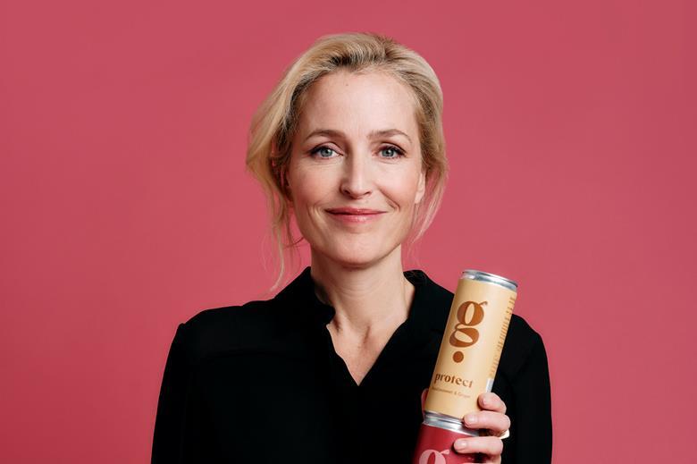 Gillian Anderson launches functional soft drinks brand G Spot | News ...