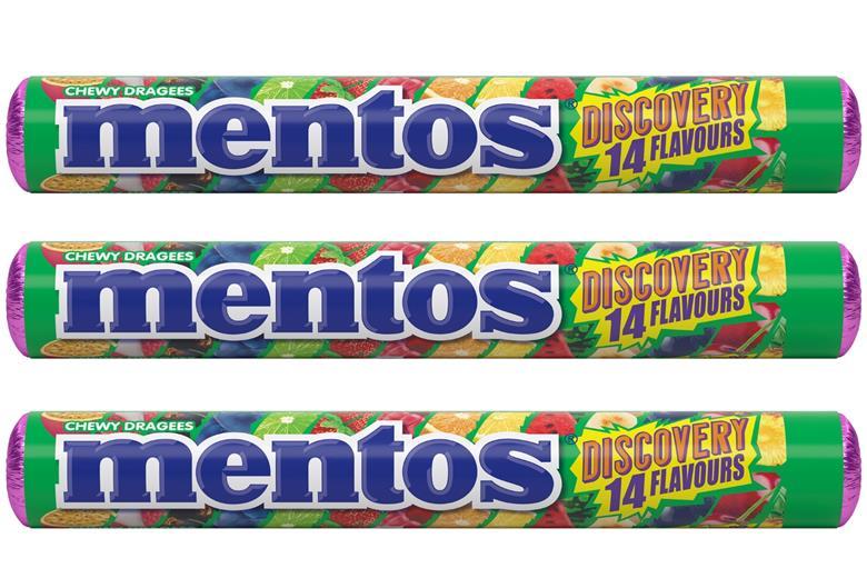 Mentos claims first with Discovery roll, featuring 14 flavours | The Grocer
