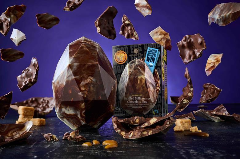 Pretzel eggs and apple crumble hot cross buns: Co-op Easter range 2025 ...