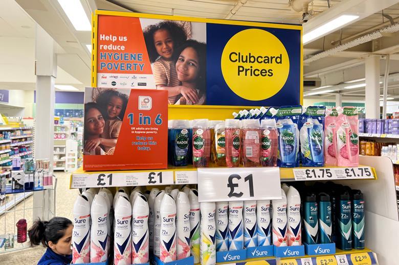 Unilever, Kimberly-Clark, Essity and Haleon unite on Tesco donations ...