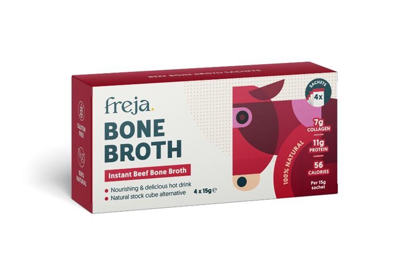 Freja launches instant bone broth sachets to rival stock cubes | The Grocer