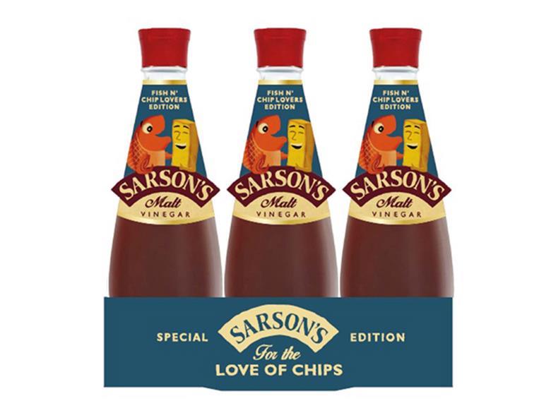 Sarson's Fish and Chip characters return on limited bottle | News | The ...