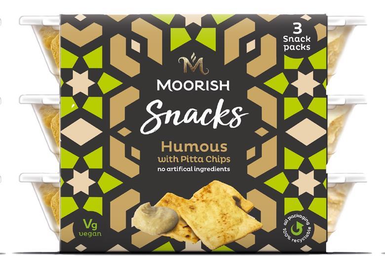 Moorish launches houmous snack pack trio for lunchboxes | News | The Grocer