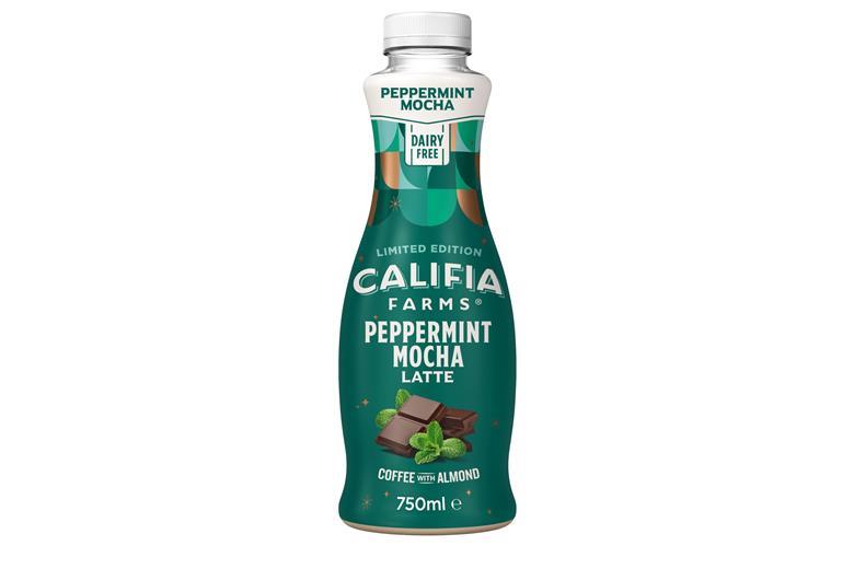 Califia Farms adds Peppermint Mocha Almond Christmas drink | The Grocer
