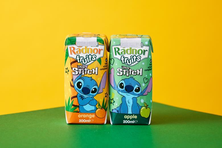 Radnor Fruits adds Lilo & Stitch branded kids drinks | The Grocer