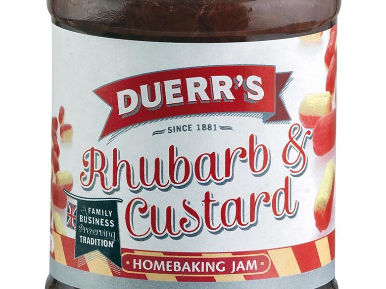 Duerr's rhubarb & custard jam wows home bakers | News | The Grocer