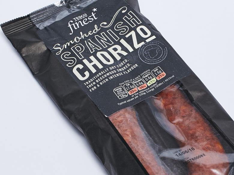 Tesco Finest Smoked Spanish Chorizo Ring | Analysis & Features | The Grocer