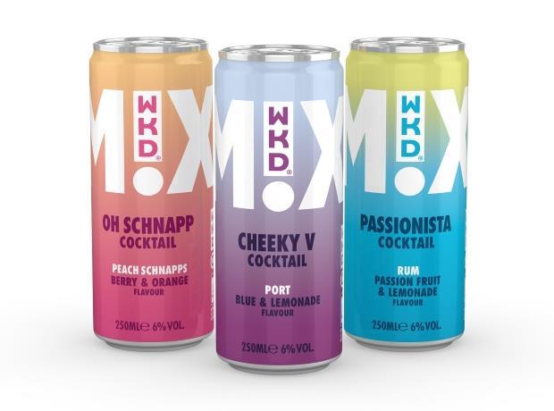 WKD launches first canned pre-mix cocktails | News | The Grocer