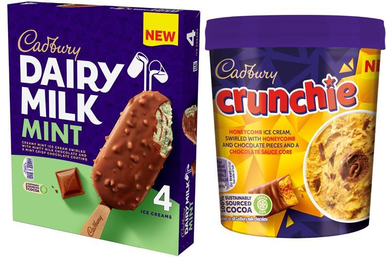 Froneri adds Cadbury Dairy Milk sticks and Crunchie tub | The Grocer