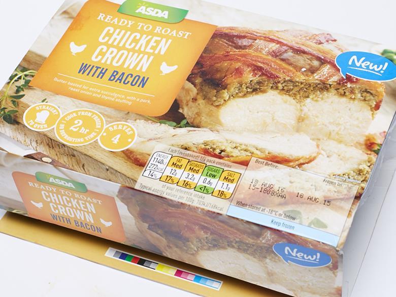Asda Ready to Roast Chicken Crown with Bacon | Analysis & Features ...