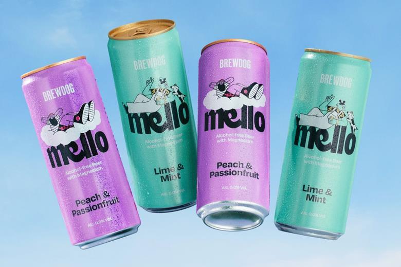 BrewDog debuts functional alcohol-free beer brand Mello | The Grocer