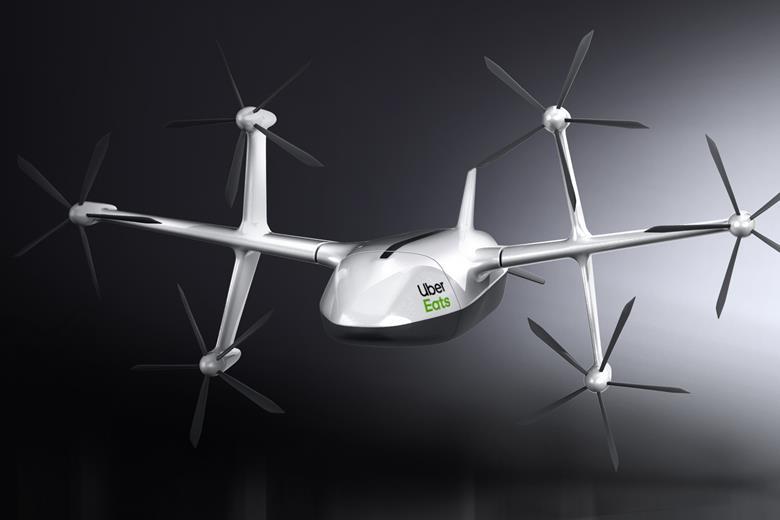Uber Elevate unveils new food delivery drone | News | The Grocer