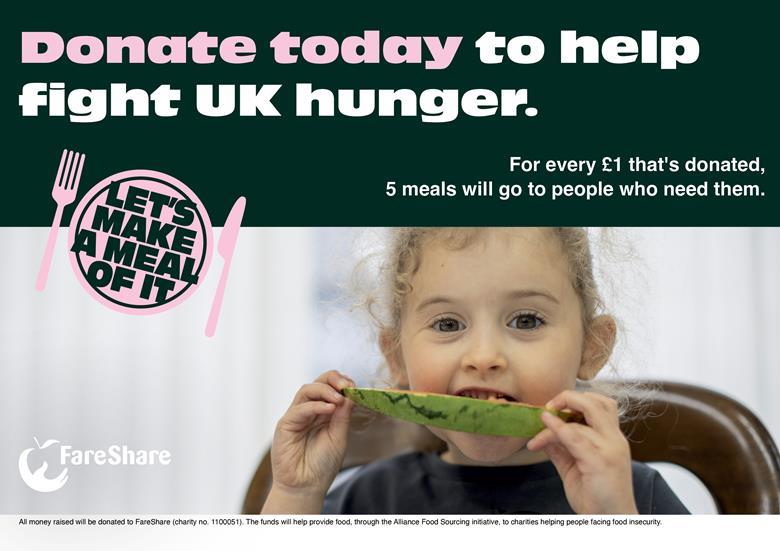 Food hunger: supermarkets team up on 'unparalleled' campaign | The Grocer