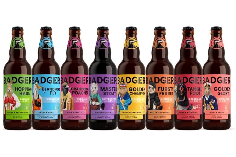 Badger Brewery rebrand produces sales uplift | The Grocer