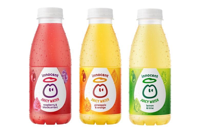 Juicy Water relaunched by Innocent with reduced sugar content | The Grocer