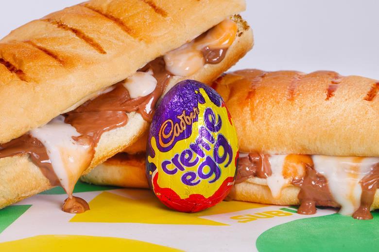Cadbury and Subway launch six-inch Creme Egg sandwich | News | The Grocer