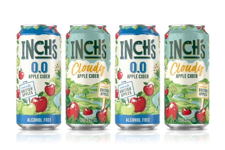 Inch’s cider expands with alcohol-free and hazy variants | The Grocer