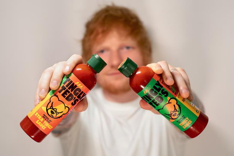 Heinz teams up with Ed Sheeran to launch Tingly Ted’s hot sauce | News ...