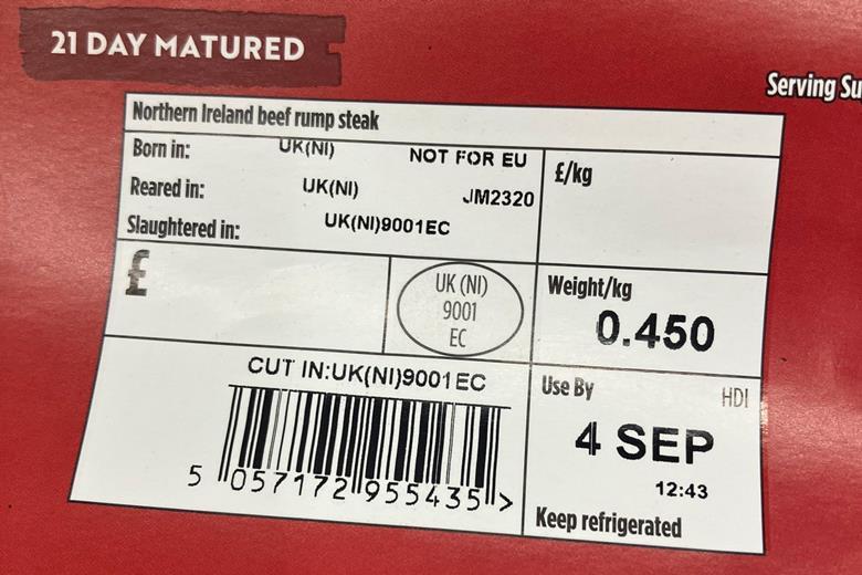 ‘Not for EU’ labels on meat and dairy in UK to be postponed | The Grocer
