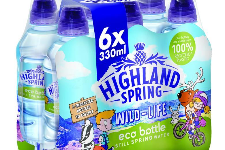 Highland Spring unveils 100% recycled plastic bottle for kids | News ...