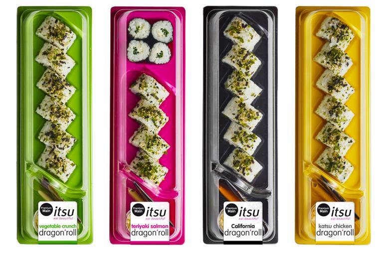 Itsu launches chilled sushi range into Tesco's premium meal deal | The ...
